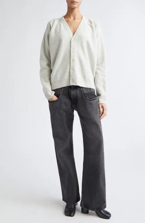 MAISON MARGIELA Wool V-neck Cardigan