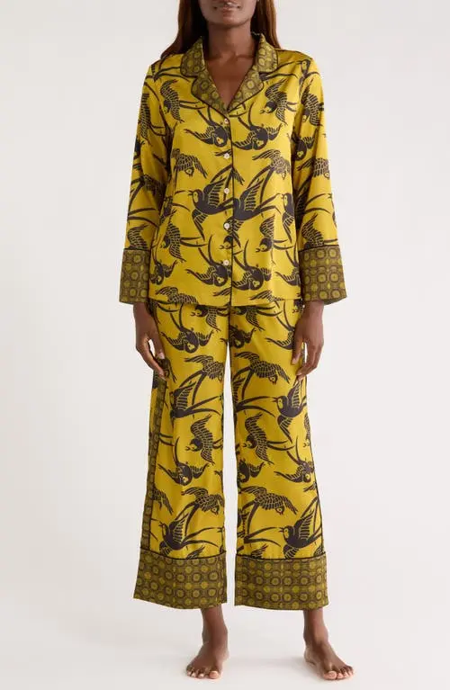 KILO BRAVA Print Pajamas - Antique Swallows
