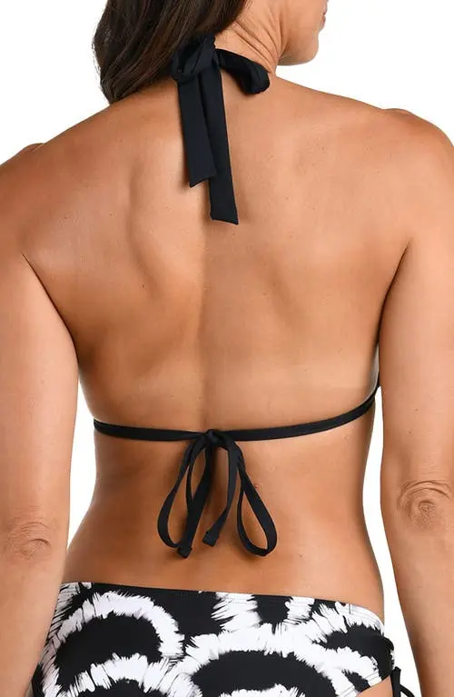 La Blanca Shadows Halter Bikini Top