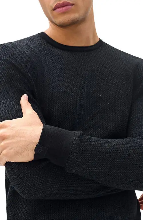 Rag & Bone Gregory Crewneck Sweater - Black