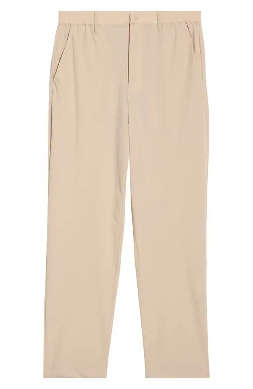 QUIET GOLF Nylon Golf Pants - Tan