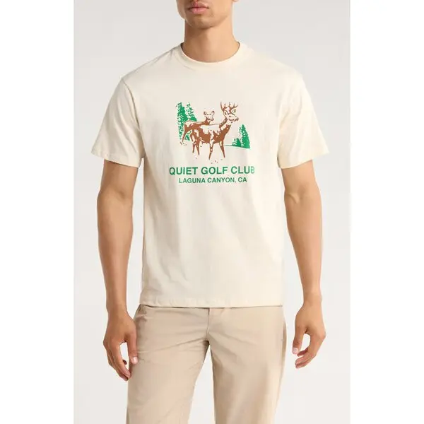 QUIET GOLF Laguna Canyon Graphic T-shirt