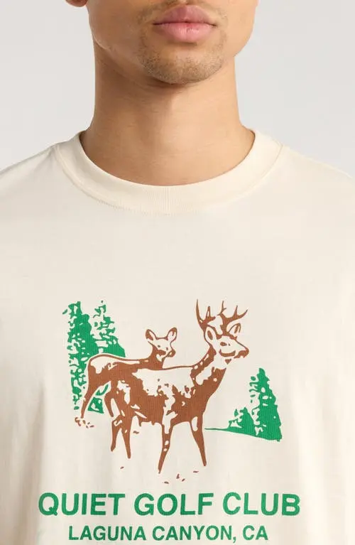 QUIET GOLF Laguna Canyon Graphic T-shirt