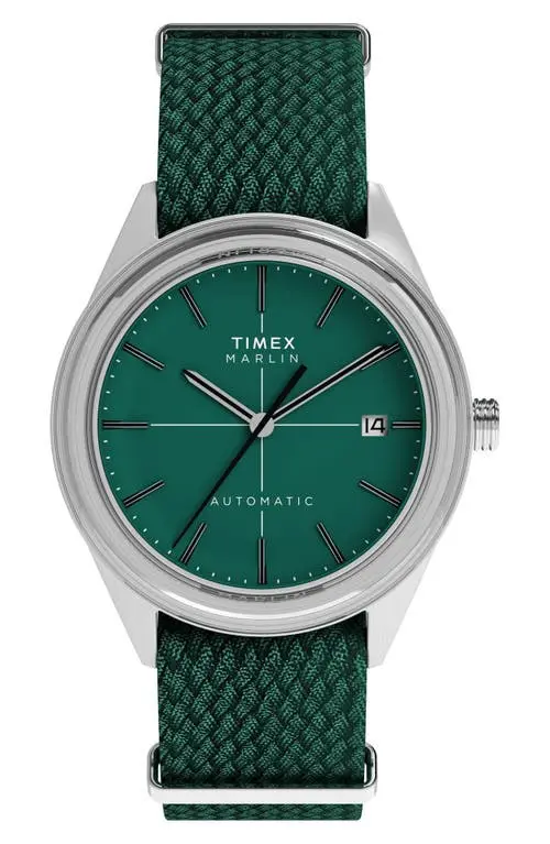 TIMEX® Marlin® Jet Automatic Strap Watch - Green