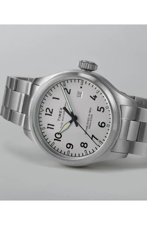 TIMEX® Waterbury Ace Bracelet Strap Watch