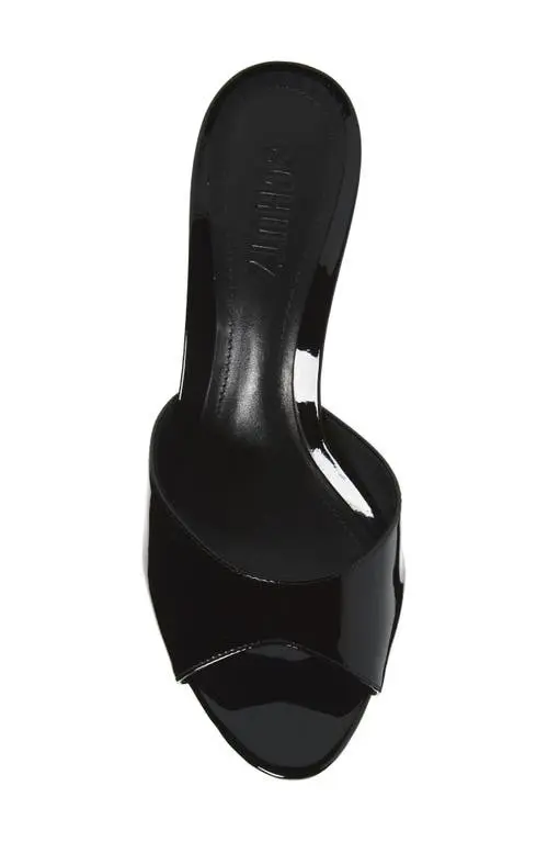 Schutz Cloe Slide Sandal - Black