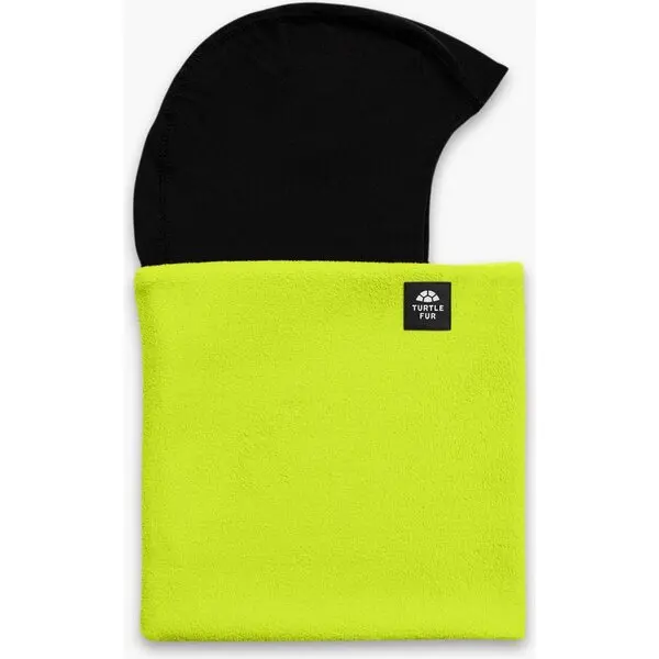 Turtle Fur Fleece Shellaclava Balaclava - Bright Lime