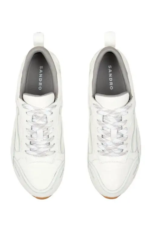 Sandro Flame Trainers - White