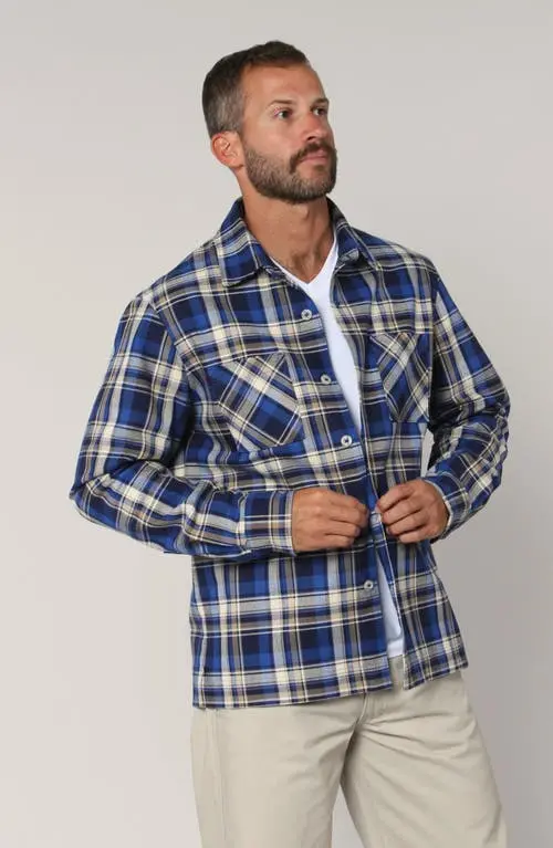 LEISURE LAB Outlander Button Up - Deep Current