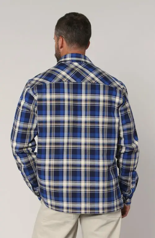 LEISURE LAB Outlander Button Up - Deep Current