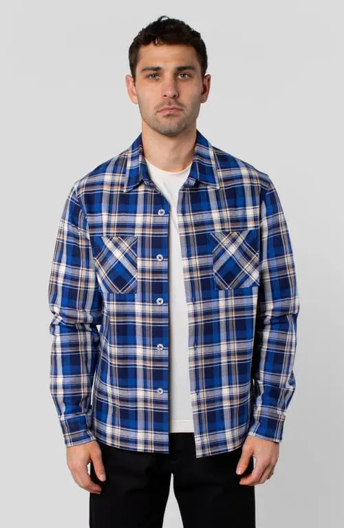 LEISURE LAB Outlander Button Up - Deep Current