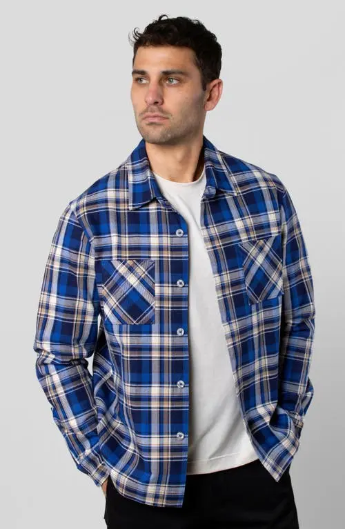 LEISURE LAB Outlander Button Up - Deep Current