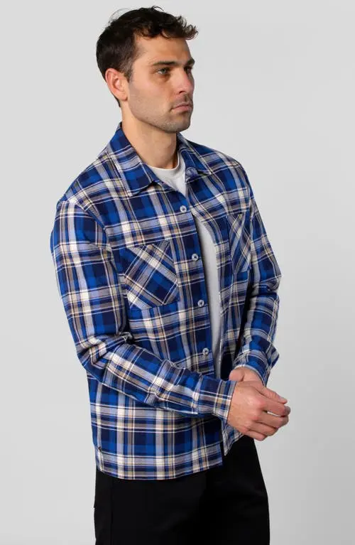 LEISURE LAB Outlander Button Up - Deep Current