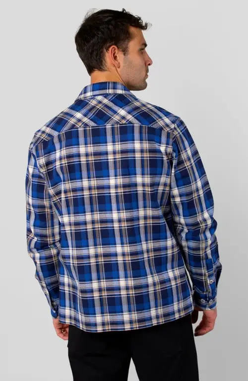 LEISURE LAB Outlander Button Up - Deep Current