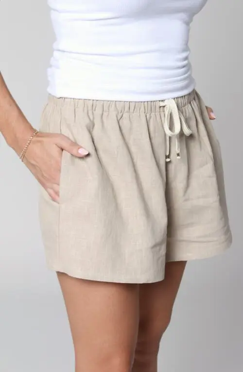 LEISURE LAB Relaxed Linen Short - Terracota