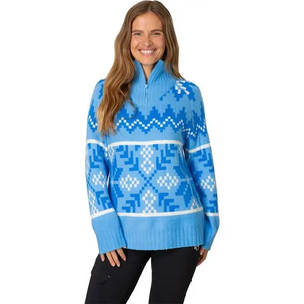 Kari Traa Amelia Knit Sweater - Ocean