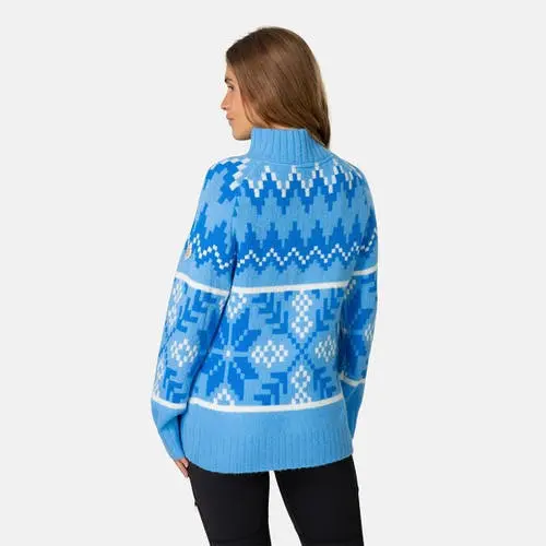 Kari Traa Amelia Knit Sweater - Ocean