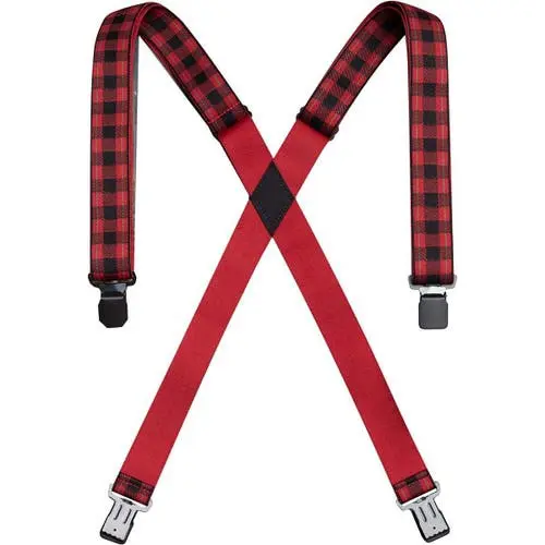 ARCADE Jessup Plaid Suspenders