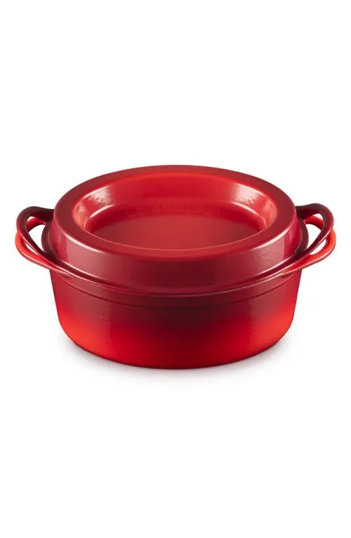 LE CREUSET Enamel Cast Iron Doufeu - Cerise