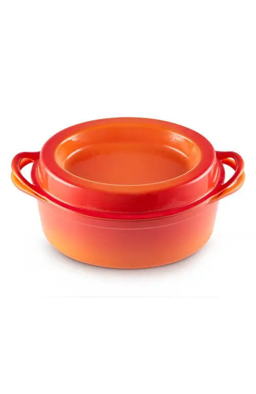 LE CREUSET Enamel Cast Iron Doufeu - Flame