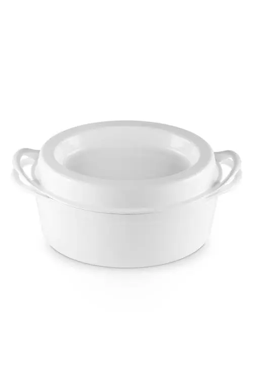 LE CREUSET Enamel Cast Iron Doufeu - White
