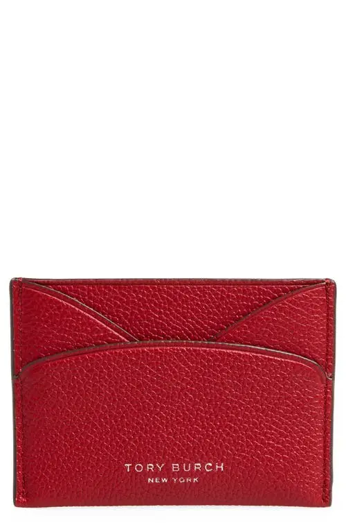 Tory Burch Romy Card Case - Tory Red