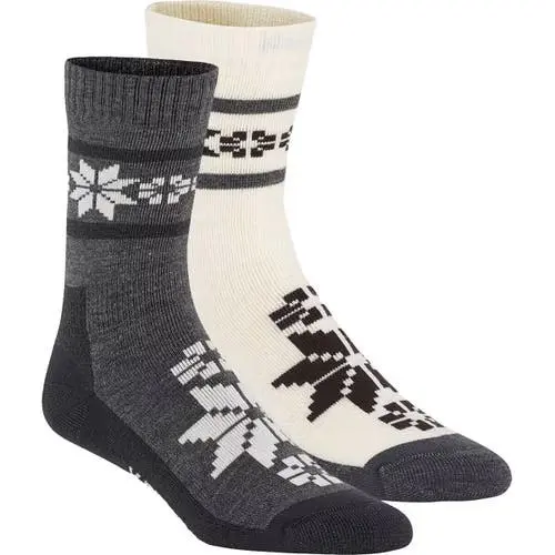 Kari Traa Rusa Wool Crew Socks 2-pack - Dust