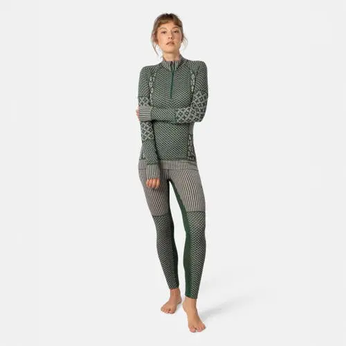 Kari Traa Smekker 1/2-zip Top - Thyme