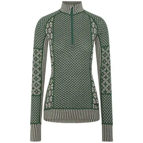 Kari Traa Smekker 1/2-zip Top - Thyme