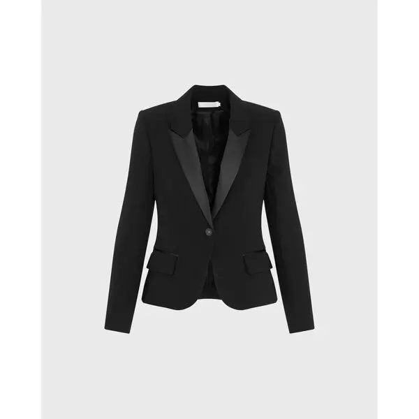 Anne Fontaine Smart Tuxedo Jacket