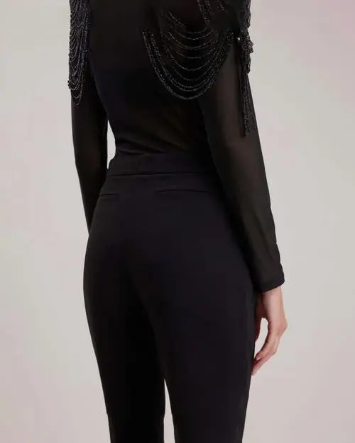 Anne Fontaine Vladama Crepe Trousers