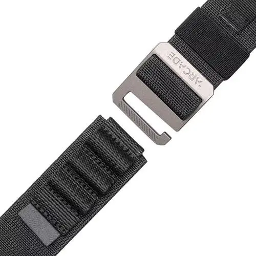 ARCADE Hardware Alu Belt - Black