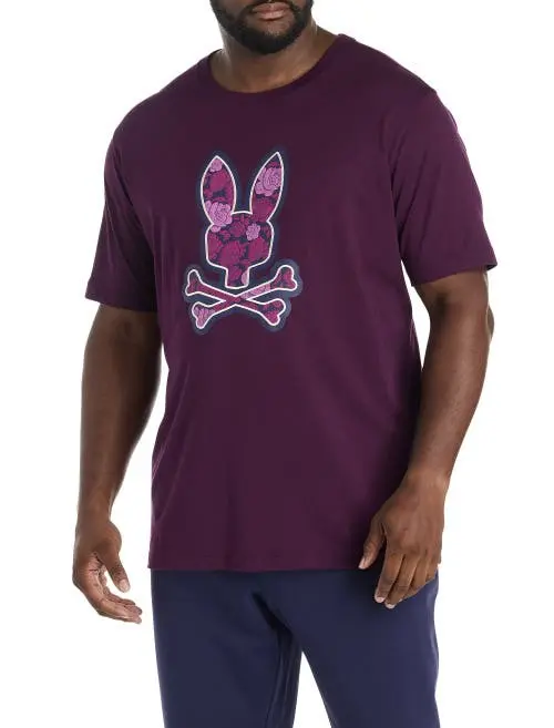 Psycho Bunny Big & Tall Rowan Graphic Tee