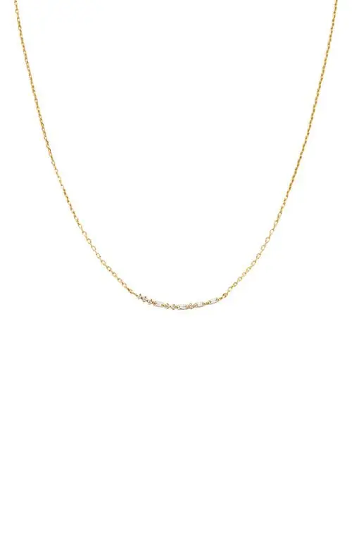 MADE BY MARY Ily Morse Code Necklace - Gold Vermeil