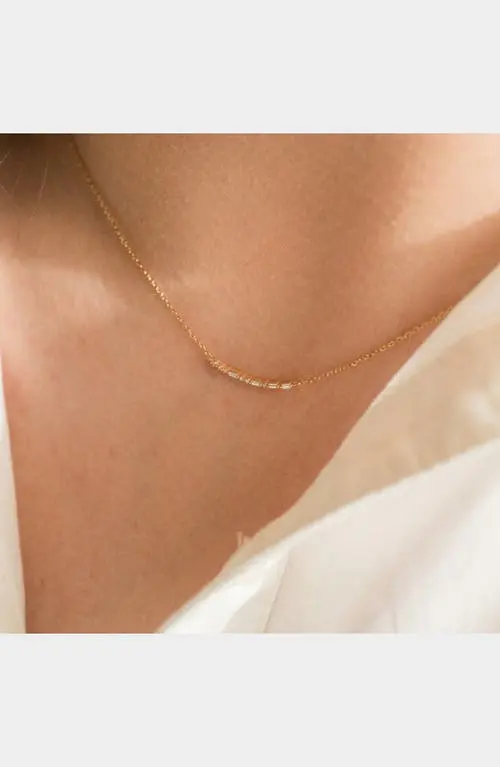 MADE BY MARY Ily Morse Code Necklace - Gold Vermeil