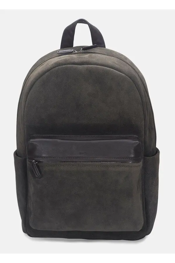 Vince Cavalor Suede Backpack - Green