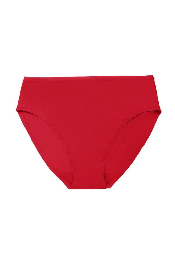 Natori Bliss Bare Cotton Hipster - Red