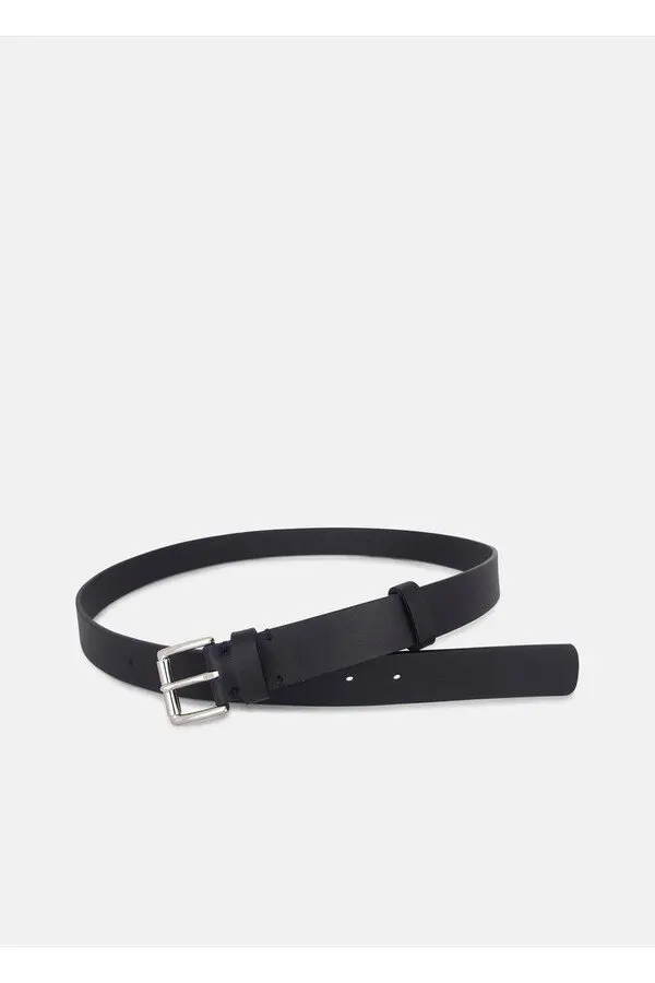 Vince 30mm Leather Double-loop Belt