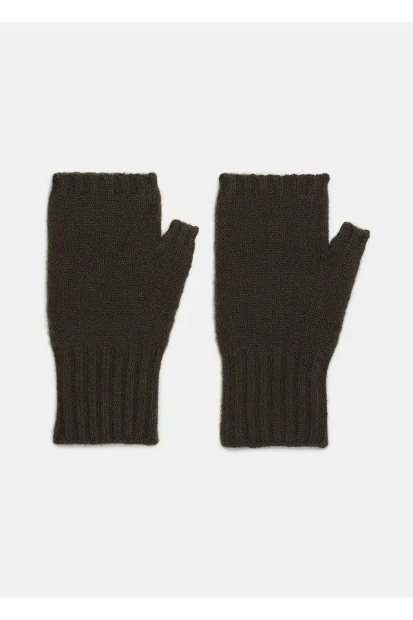 Vince Cashmere Hand Warmers - Natural