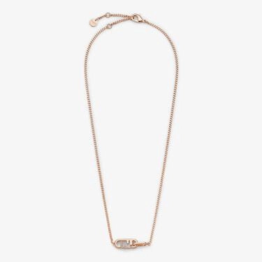 Fendi O'lock Necklace - Pink