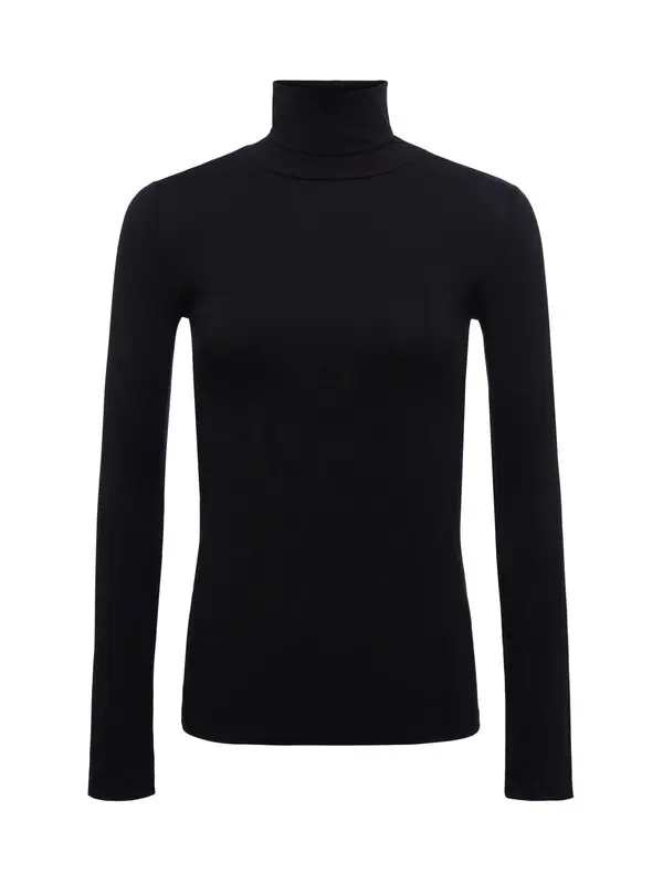 L'Agence Lani Turtleneck - Black