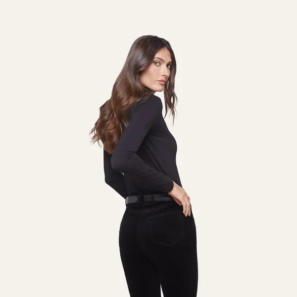 L'Agence Lani Turtleneck - Black