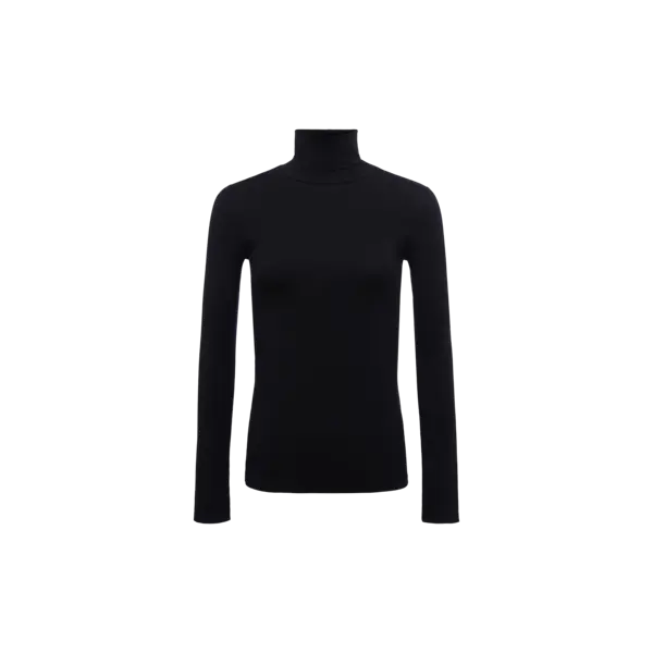 L'Agence Lani Turtleneck - Black