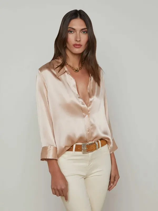 L'Agence Dani Silk Blouse