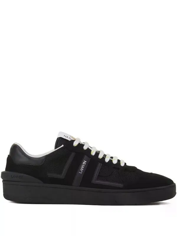 LANVIN Clay Low Top Sneakers - Black