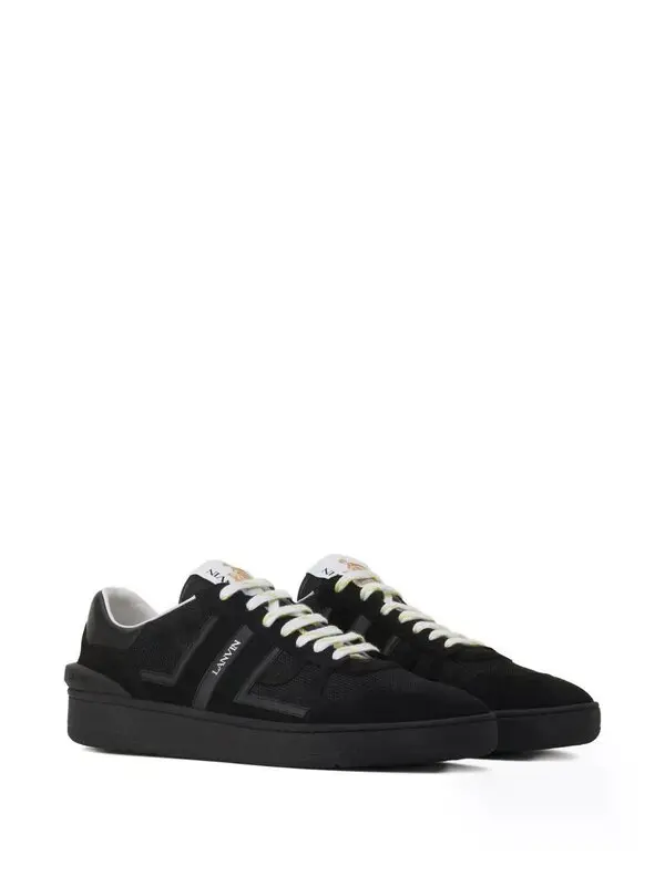 LANVIN Clay Low Top Sneakers - Black
