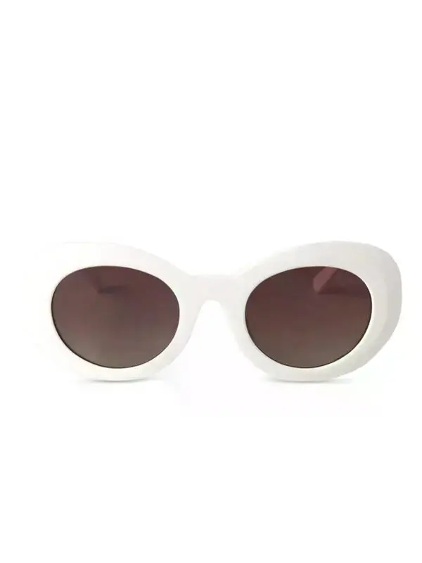 Mulberry Sophia Oval-frame Sunglasses - White