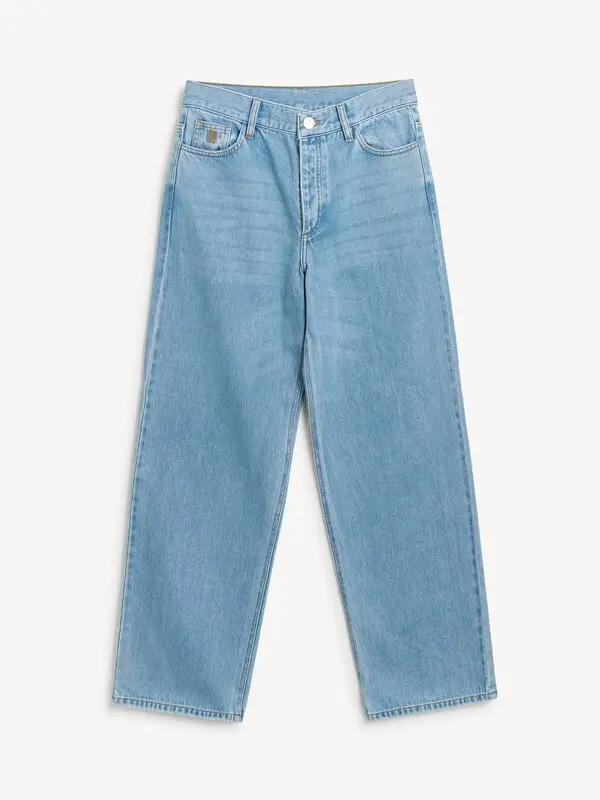 BY MALENE BIRGER Vinola Organic Cotton Jeans - Denim Blue