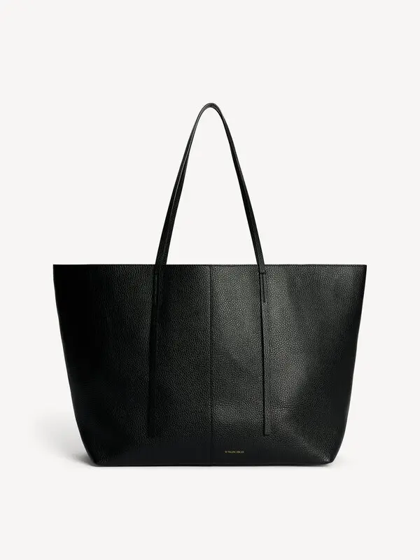 BY MALENE BIRGER Abilla Leather Tote - Black