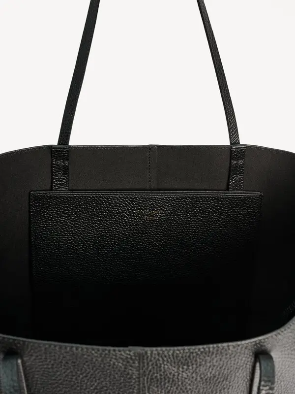 BY MALENE BIRGER Abilla Leather Tote - Black